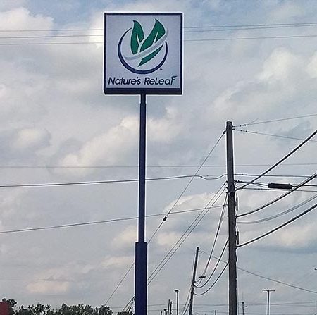 LED Pylon Sign, Michigan - Signs by Crannie
